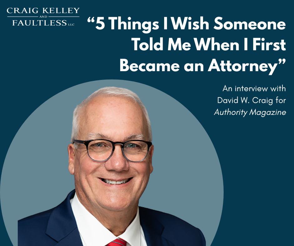 David W. Craig Interviewed by Authority Magazine