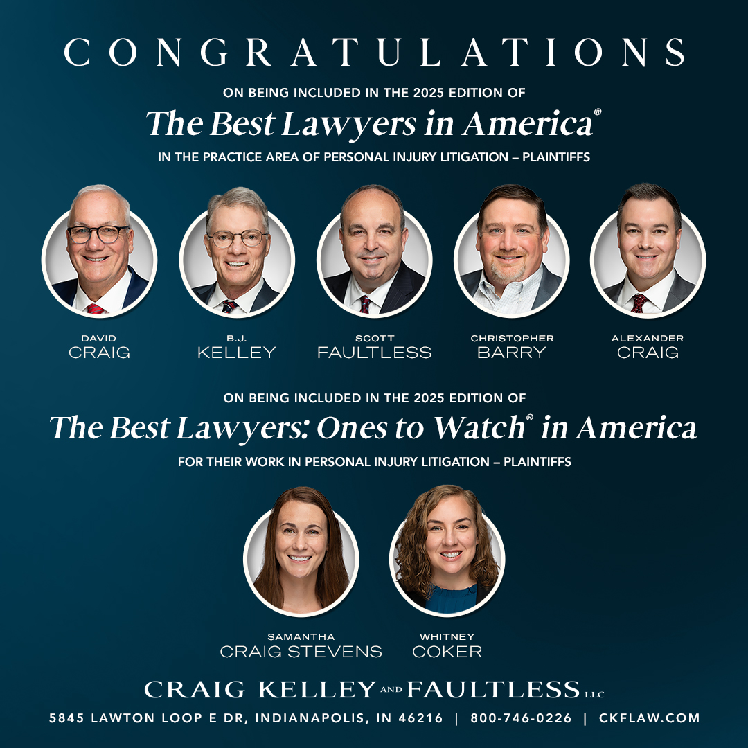 Best Lawyers Recognizes Seven Craig, Kelley & Faultless Attorneys ...