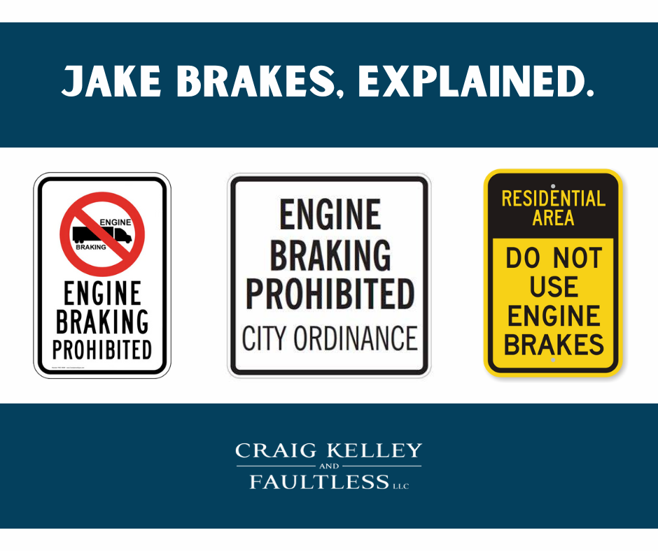When Should a Truck Driver Engage the Jake Brake?