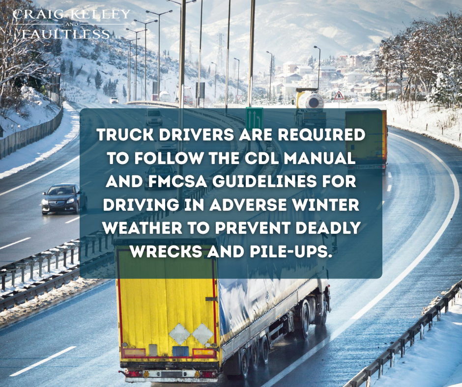 Operating Commercial Vehicles in Hazardous Weather